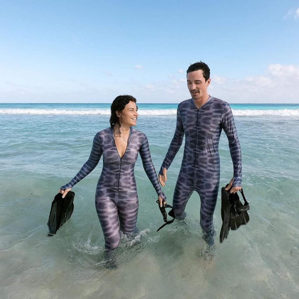 SlipIns Tiger Shark Dive Skins. The Leader In Sun Protective Swimwear ...